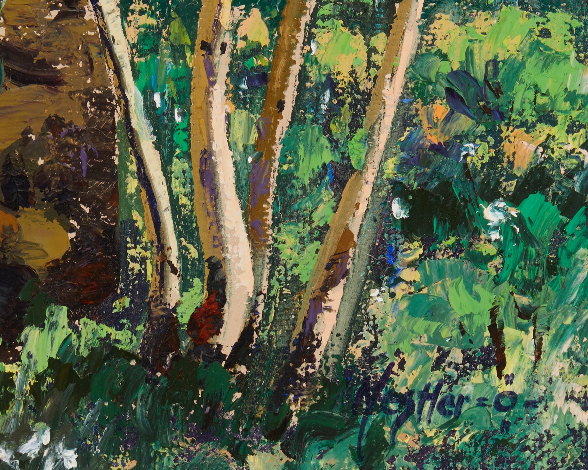 Alfred Nestler | Forest landscape | MutualArt