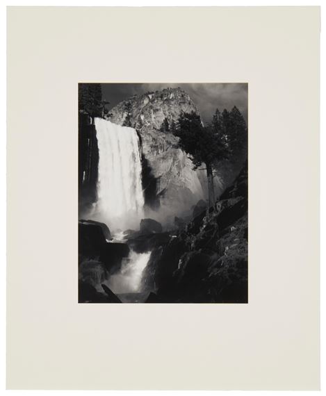 Ansel Adams | Vernal Falls, Yosemite Valley | MutualArt