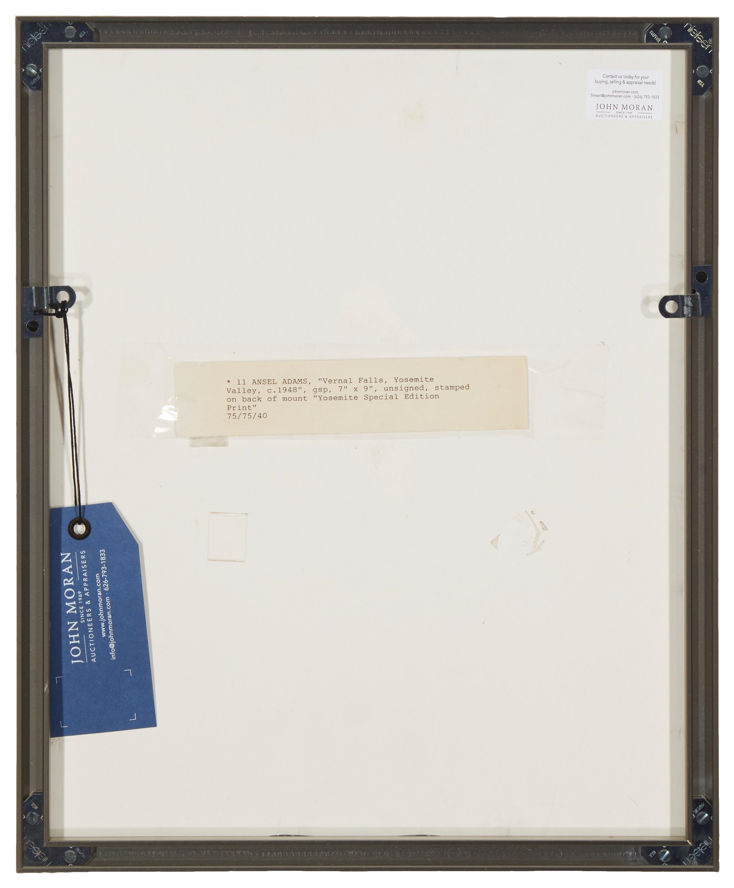 Ansel Adams | Vernal Falls, Yosemite Valley | MutualArt