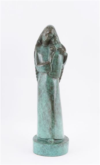 Sylvia Daoust | Madone à l'Enfant (1945) | MutualArt