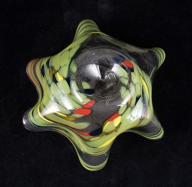 Murano | Stylized cup in polychrome glass | MutualArt