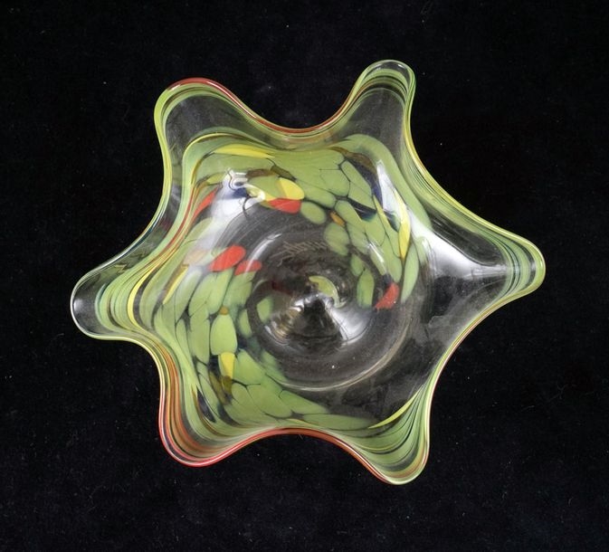 Murano | Stylized cup in polychrome glass | MutualArt