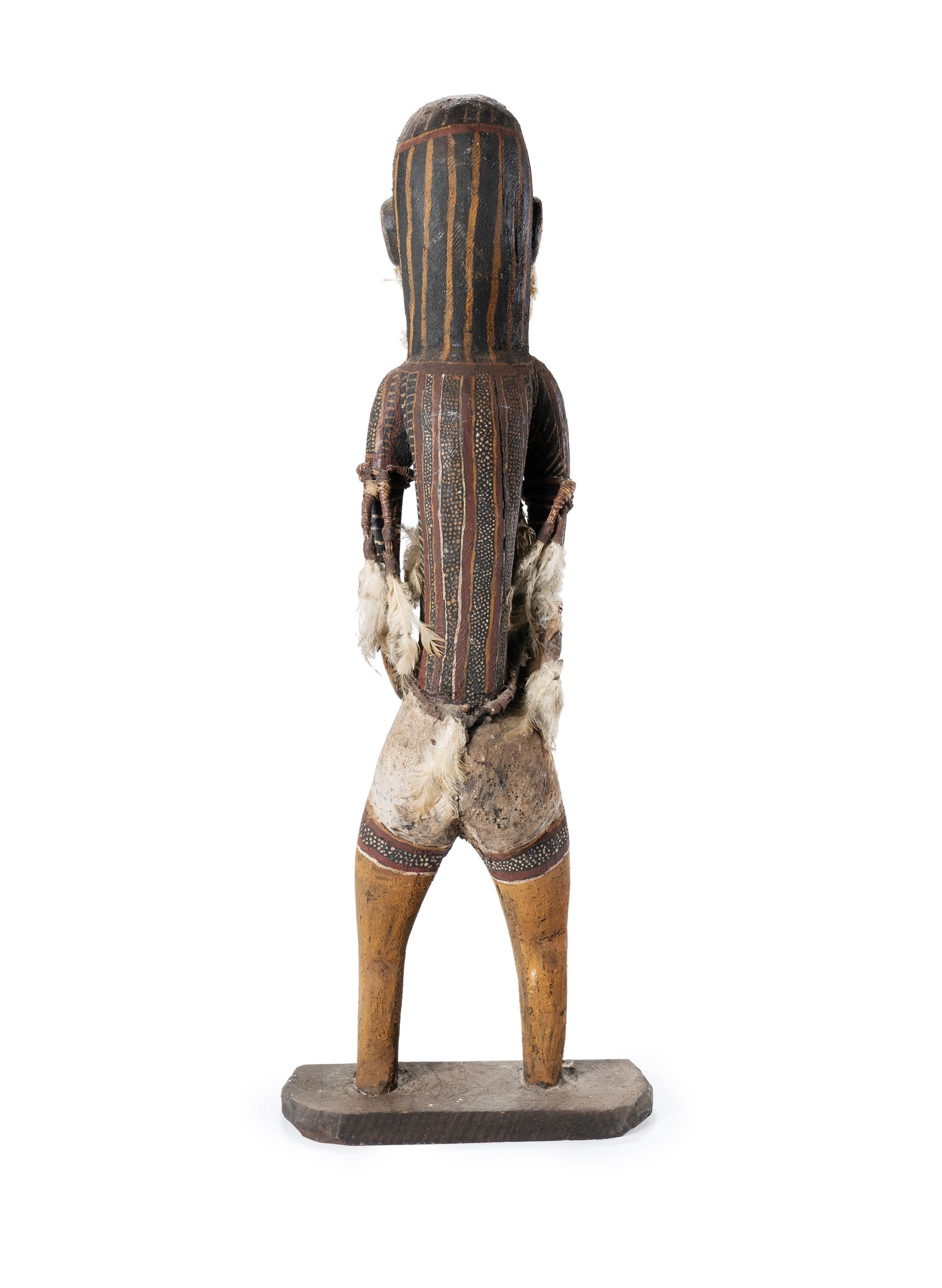 Declan Apuatimi | Tiwi Ceremonial Male Figure | MutualArt