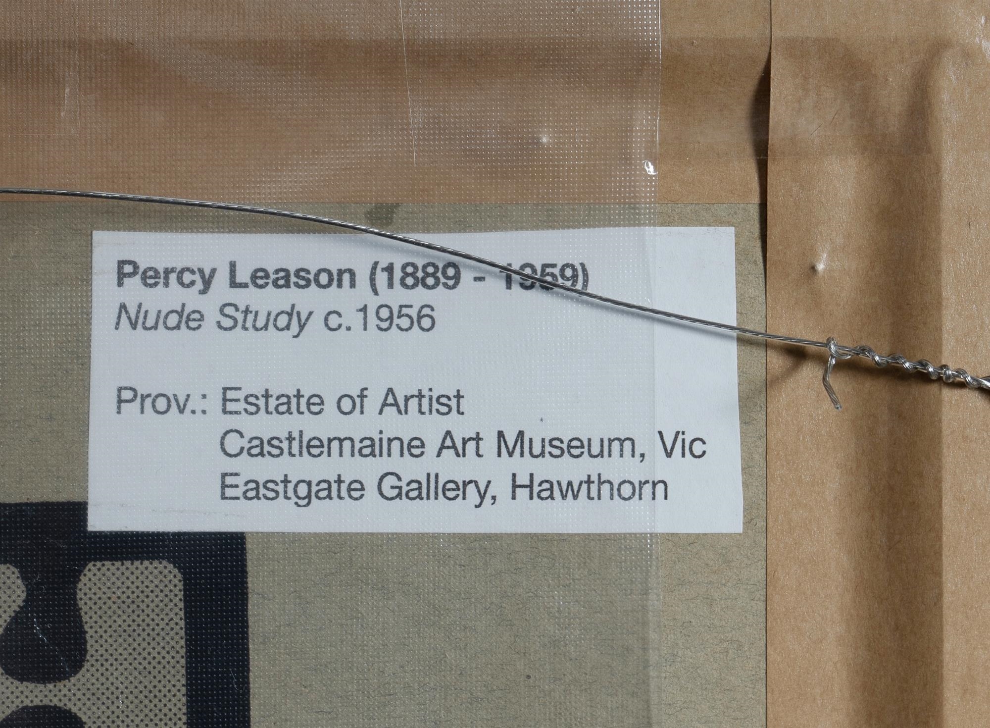 Percy Leason | Nude Study | MutualArt