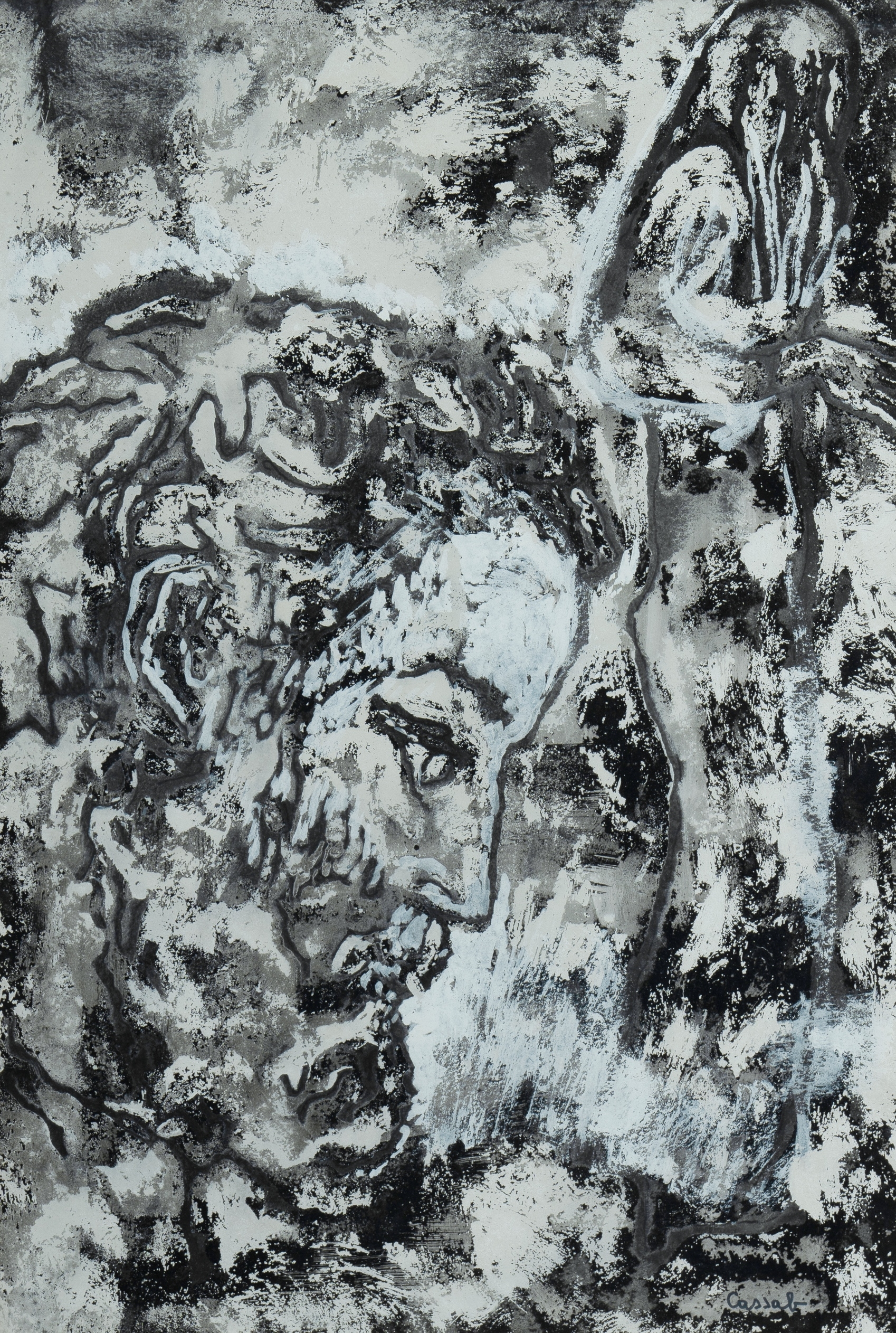 Judy Cassab | Profile of Man 2 | MutualArt