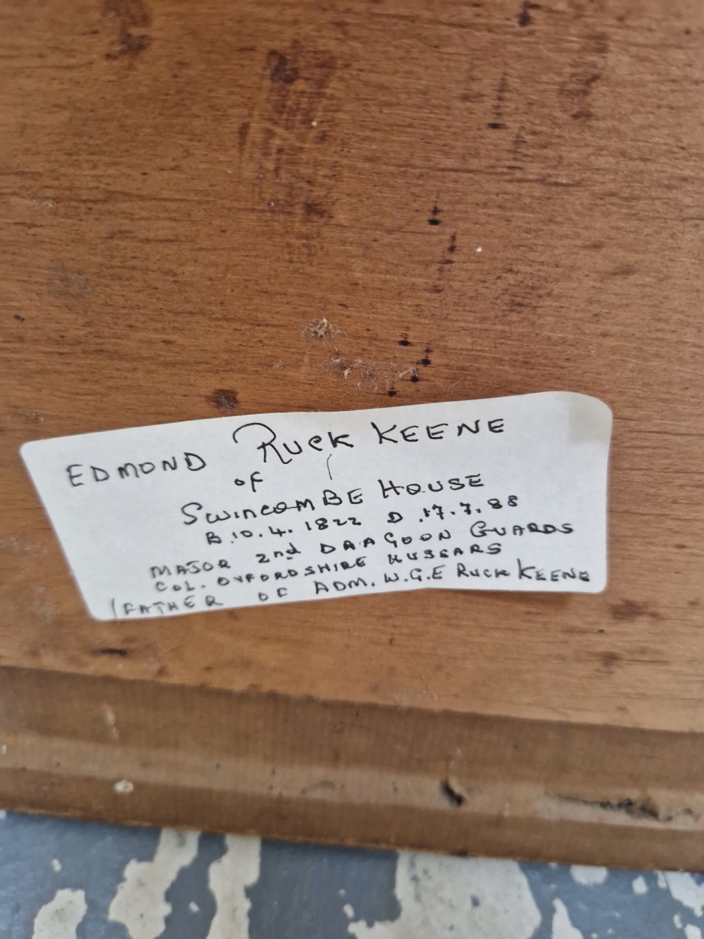 George Richmond | PORTRAIT OF EDMOND RUCK KEENE TOGETHER WITH OTHER ...