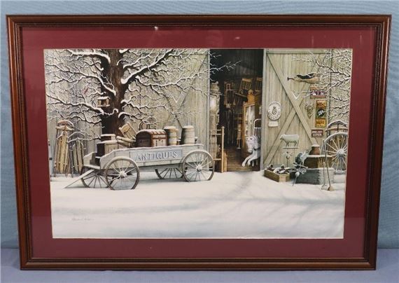 Patricia Pollock | Antique Store | MutualArt