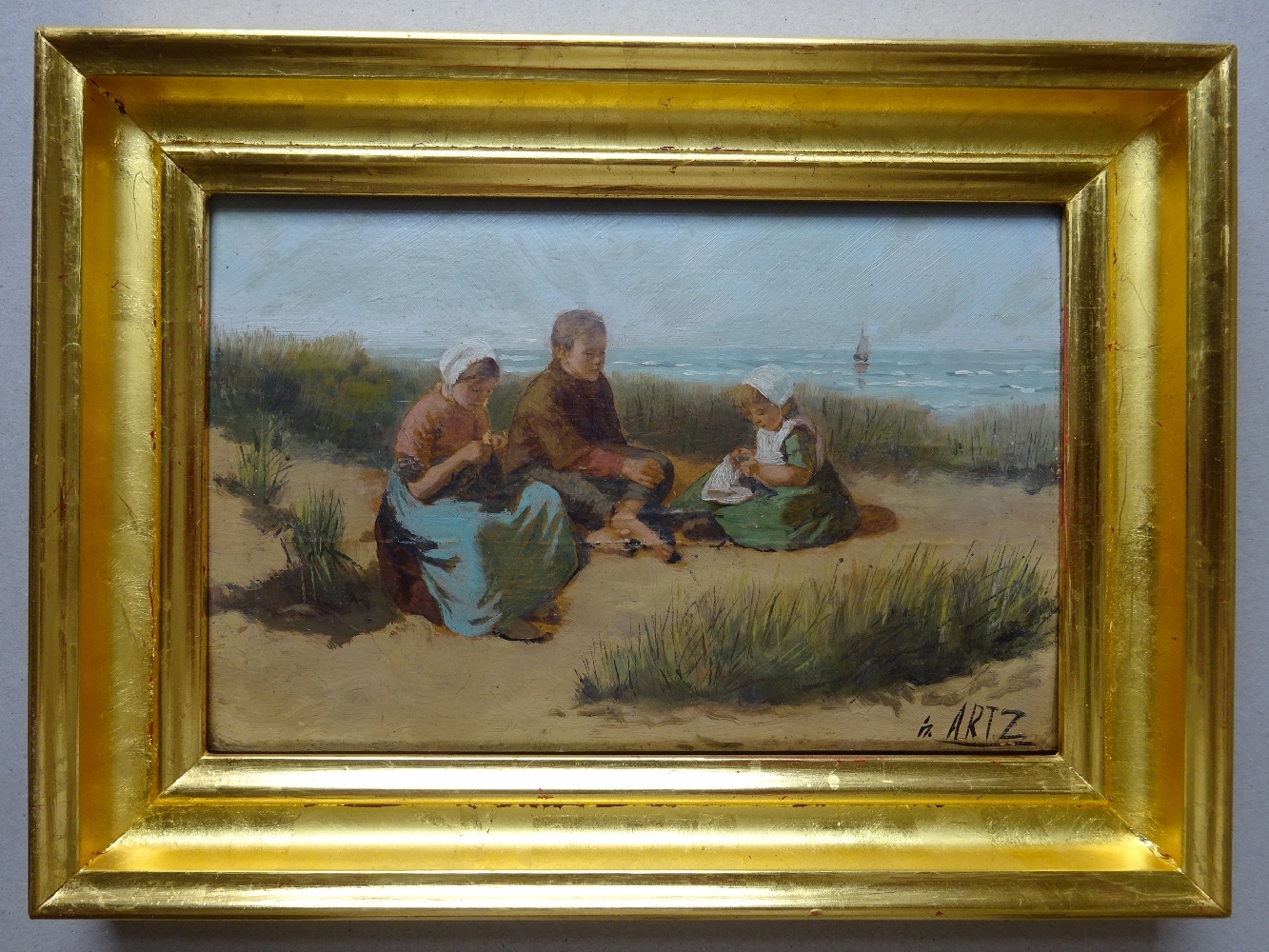 David Adolph Constant Artz | Kinder in den Dünen | MutualArt