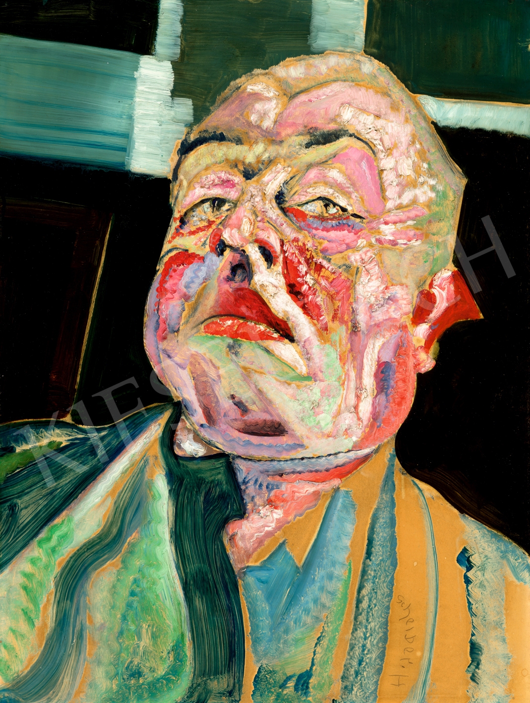 Hugó Scheiber | Self-Portrait | MutualArt