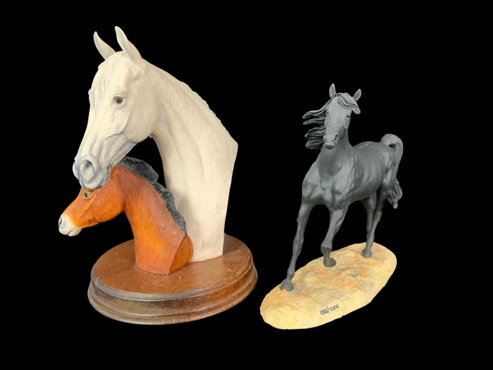 Fred Stone | The Black Stallion and Arab Mare and Foal Limited Edition ...