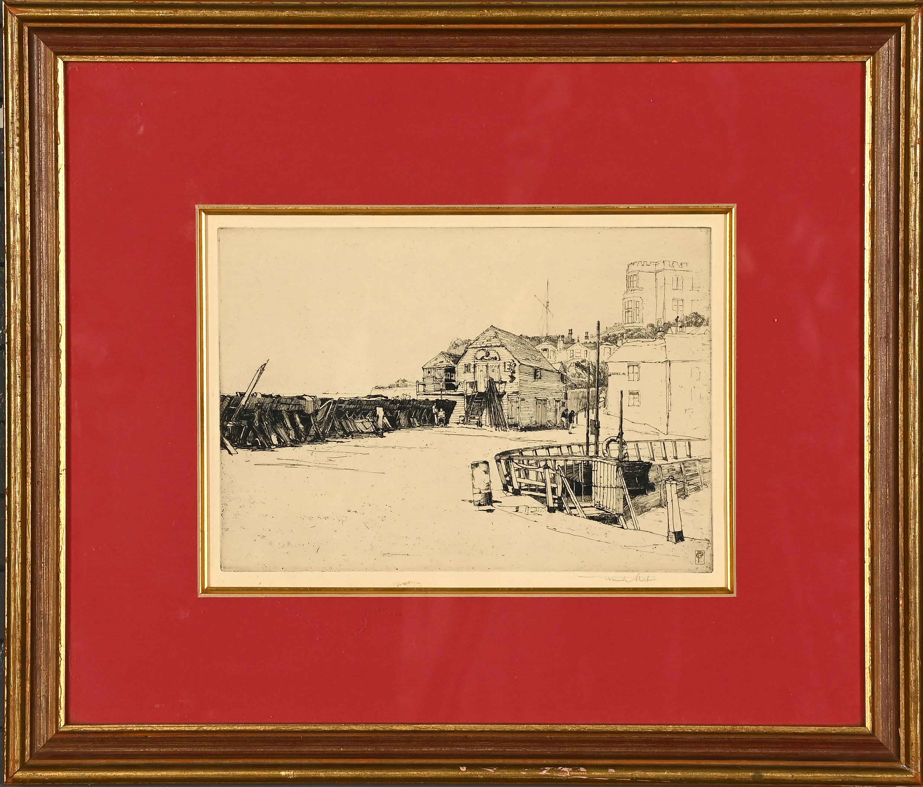 Frank Short | The Lusitania Raft on Broadstairs Pier | MutualArt