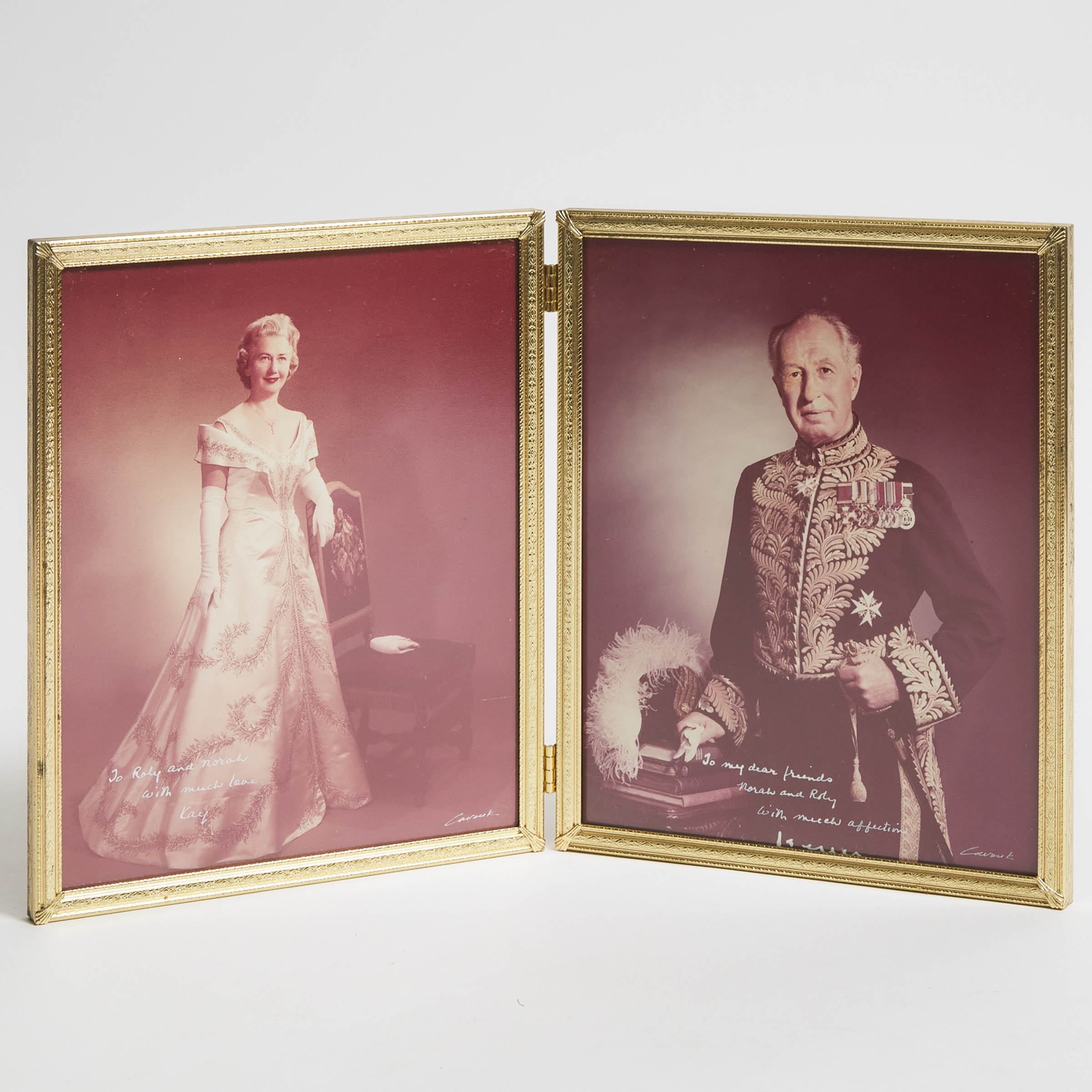 Artin Cavouk | Signed Presentation Portrait Photographs of Lieutenant ...