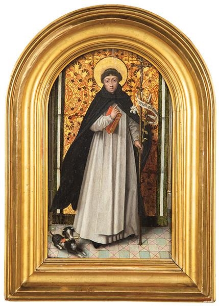 Alejo Fernández | Santo Domingo de Guzmán (1519) | MutualArt