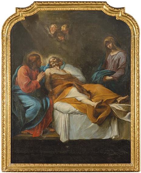 Carlo Maratta | El Tránsito de San José | MutualArt