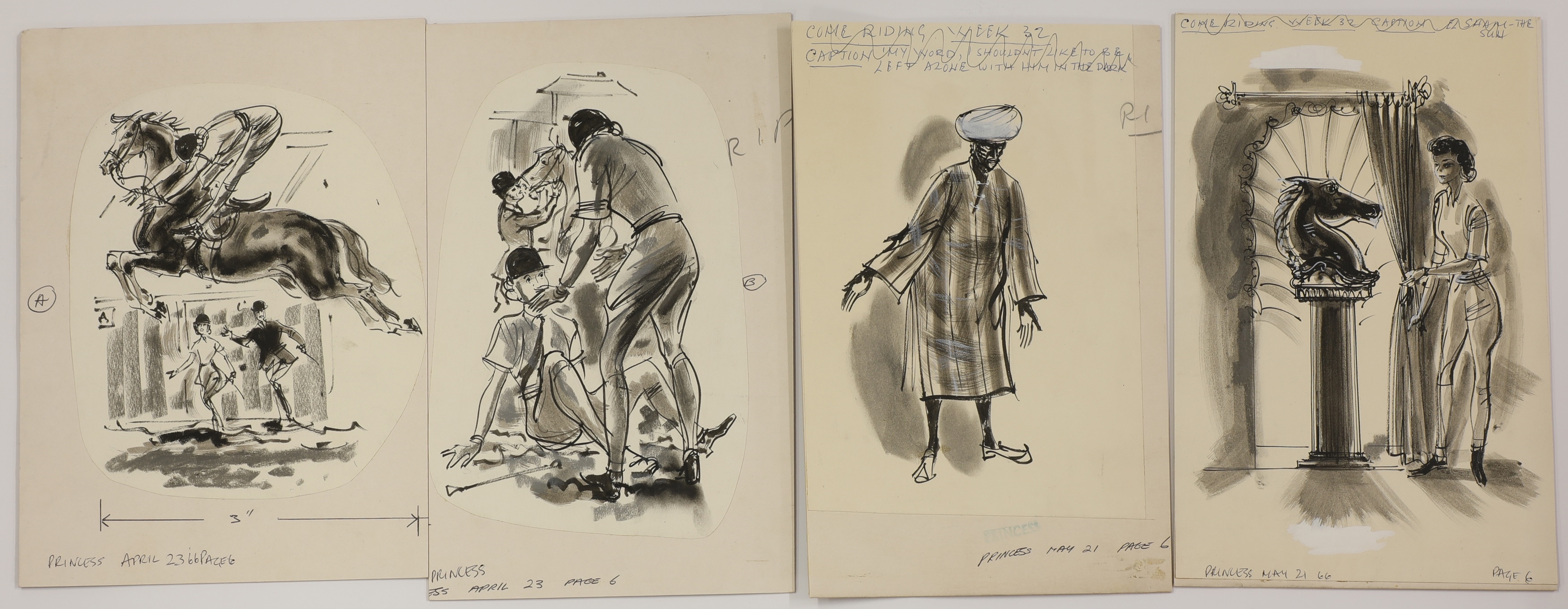 Owen Ward | A collection of black and white illustrations for the 'Come ...