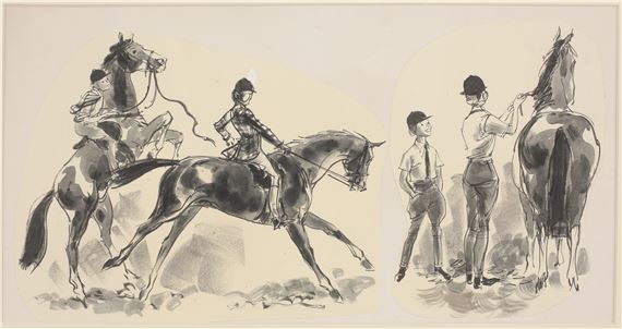 Owen Ward | A collection of illustrations from the Come Riding stories ...
