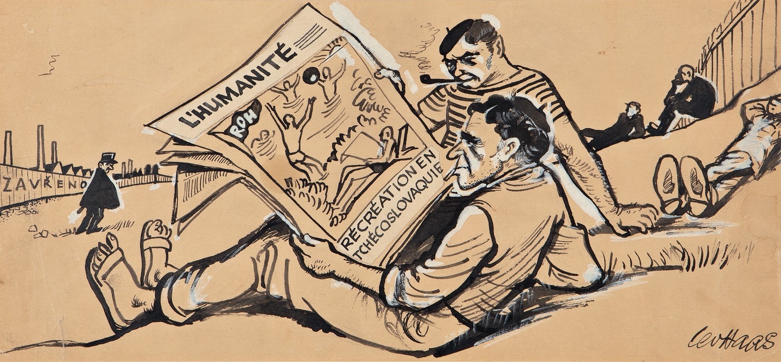 Leo Haas | Čtenáři L´Humanité | MutualArt