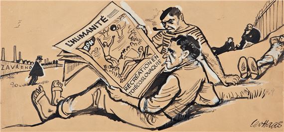 Leo Haas | Čtenáři L´Humanité | MutualArt