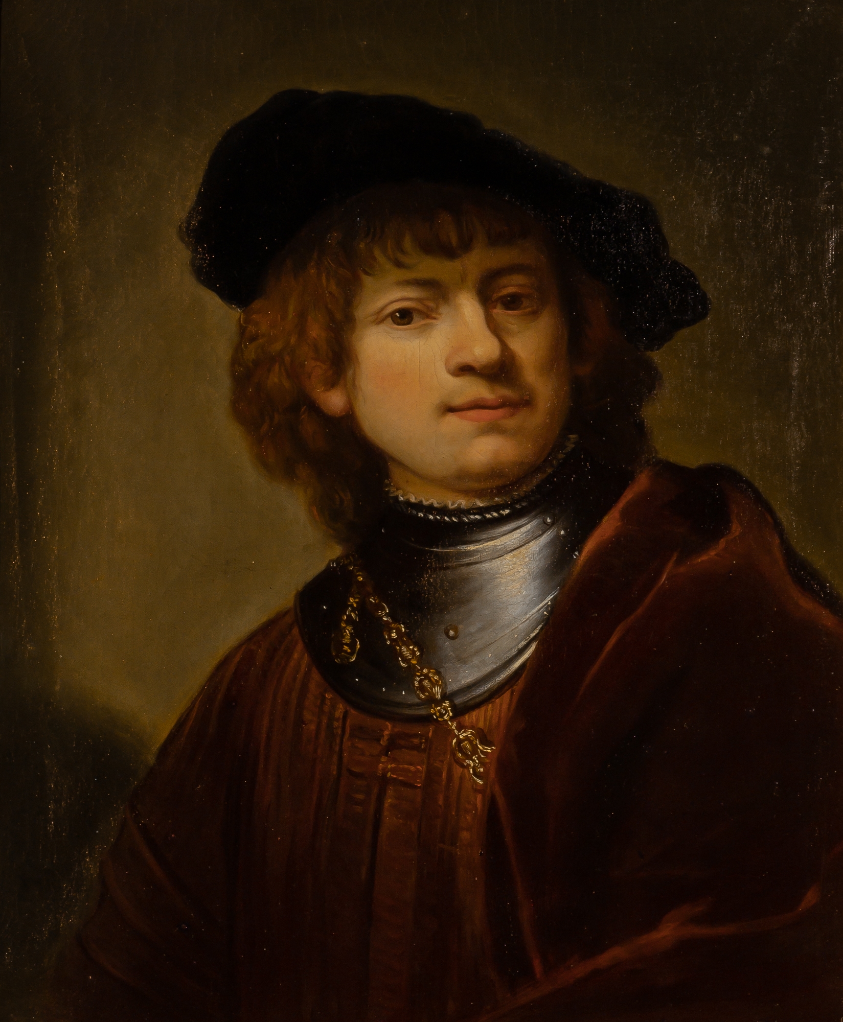 Rembrandt van Rijn | BEGGARS RECEIVING ALMS AT A DOOR (1648) | MutualArt