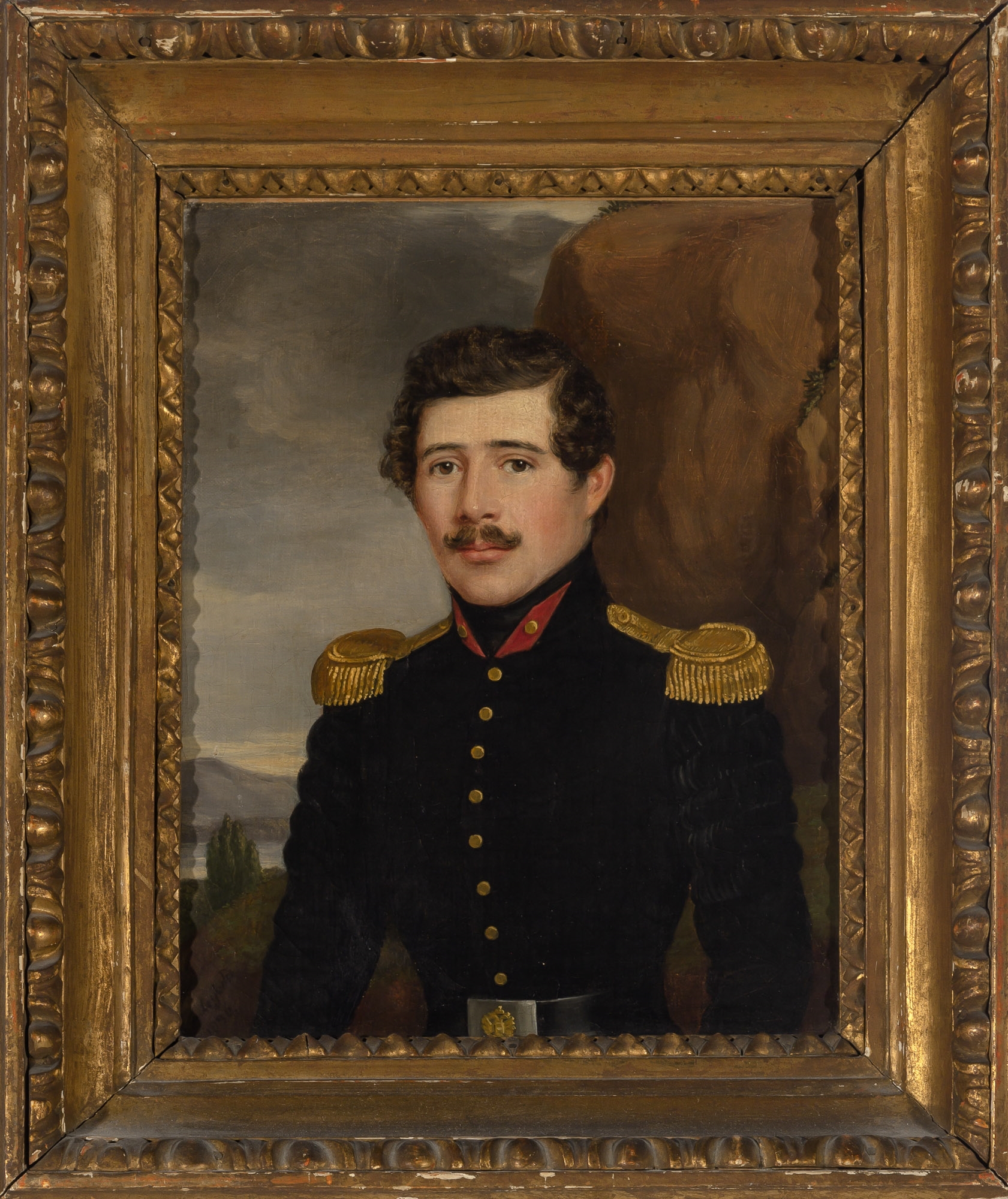 Eduard Friedrich Leybold | Portrait of a Military Officer and Portrait ...