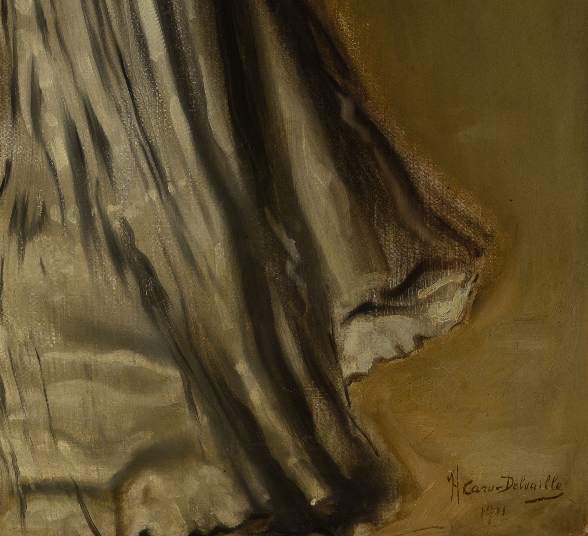 Henry Caro-Delvaille | Seated Lady with Hydrangeas (1911) | MutualArt