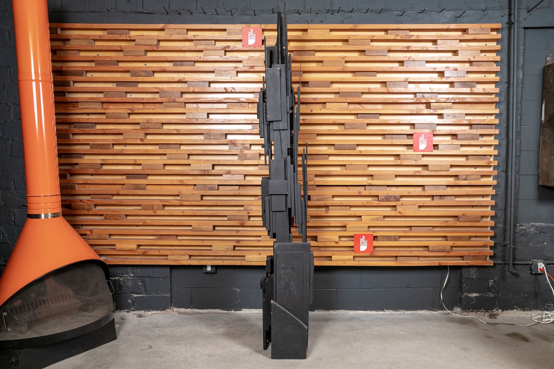 Louise Nevelson | Vintage Monumental Abstract Wood Assemblage Totem ...