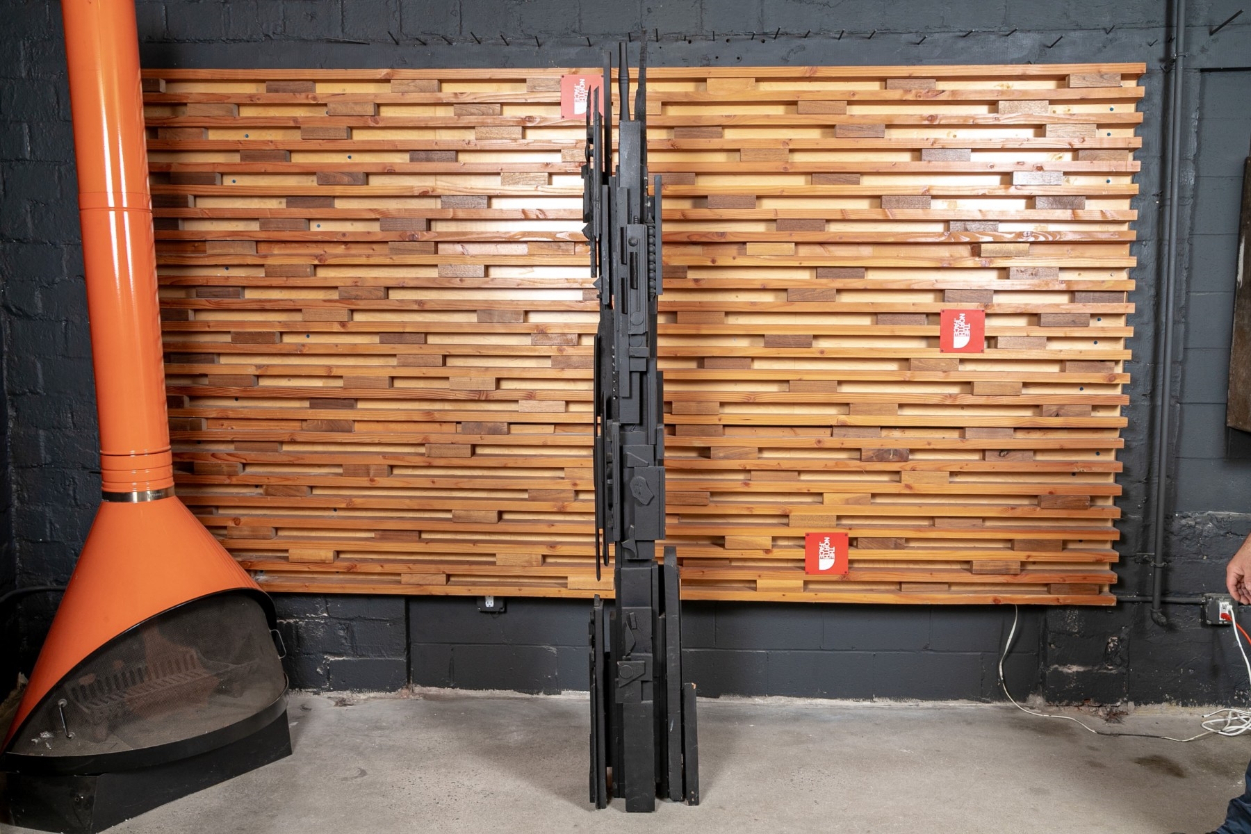 Louise Nevelson | Vintage Monumental Abstract Wood Assemblage Totem ...