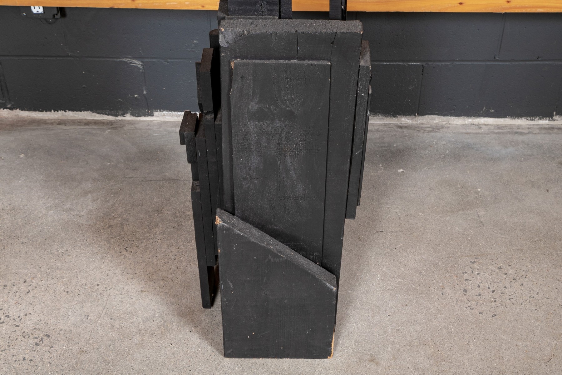 Louise Nevelson | Vintage Monumental Abstract Wood Assemblage Totem ...