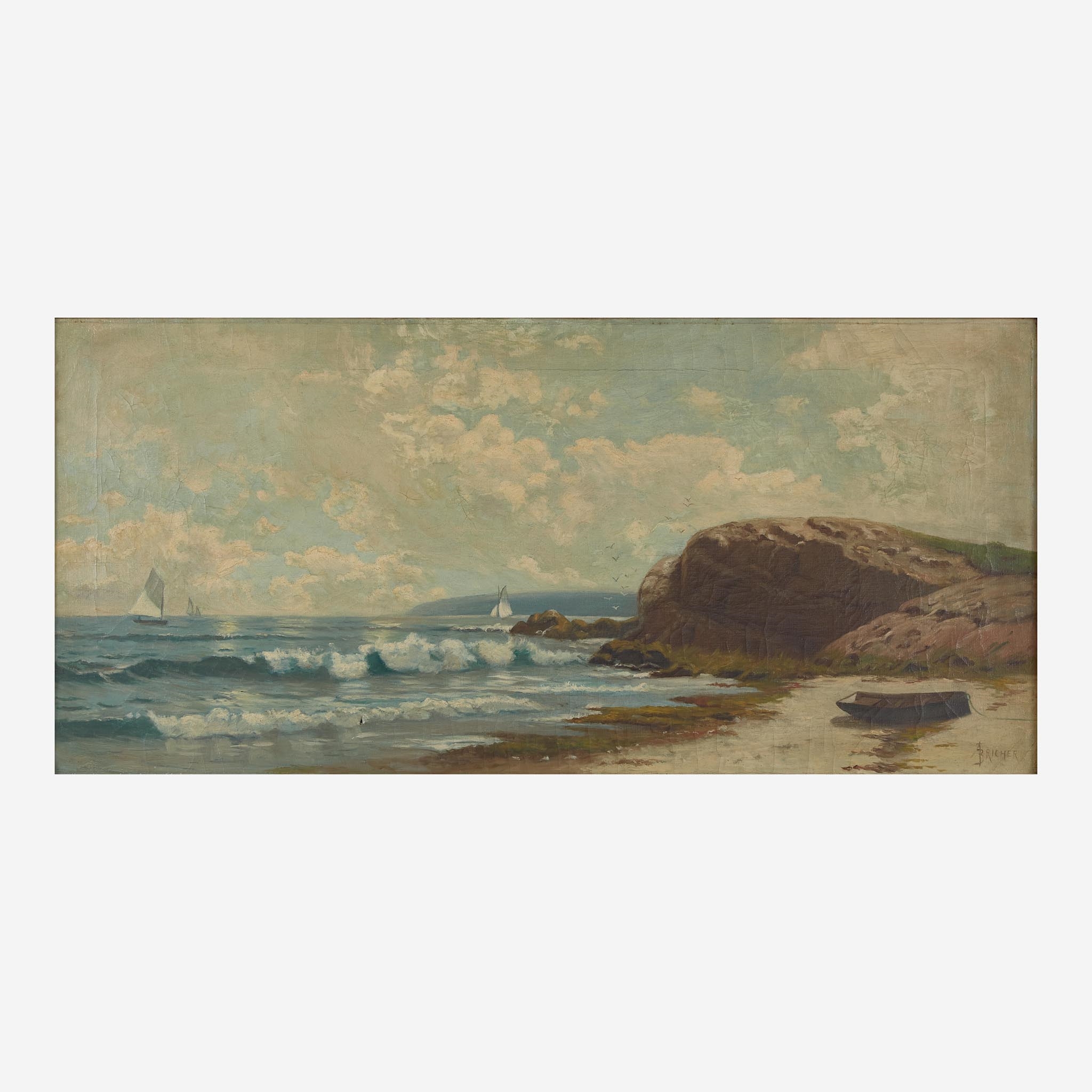 Alfred Thompson Bricher | Rocky Coastline | MutualArt