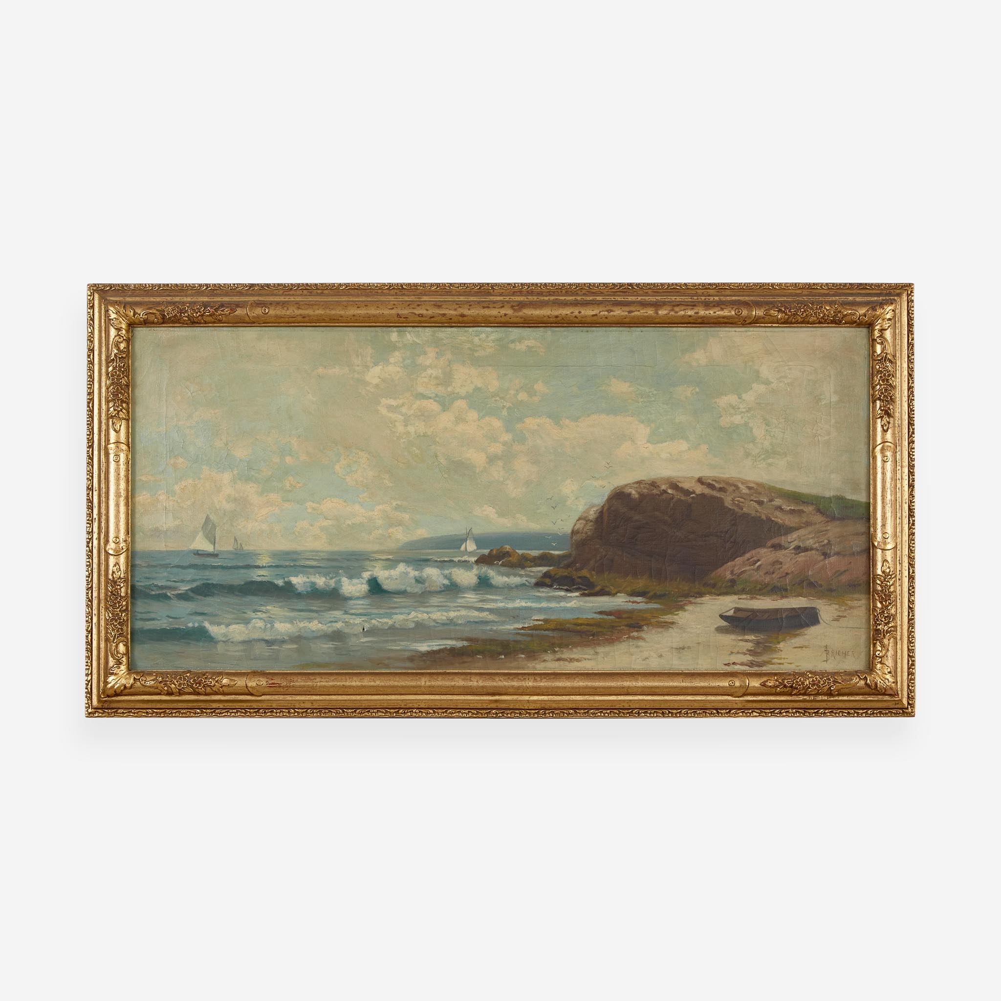 Alfred Thompson Bricher | Rocky Coastline | MutualArt