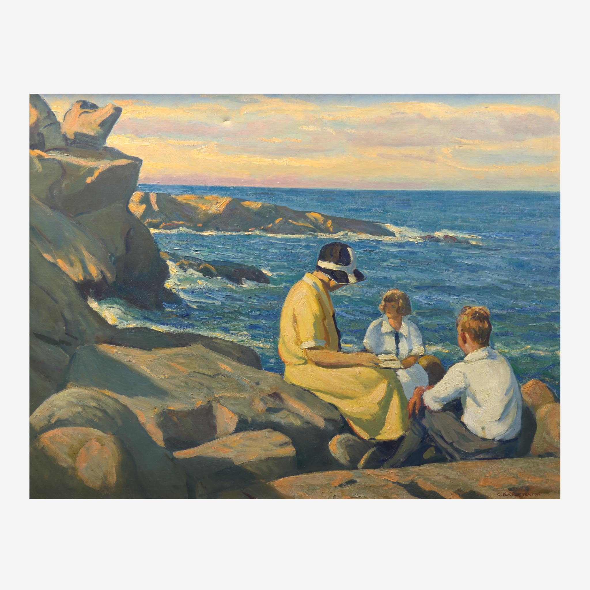 Clarence K. Chatterton | Afternoon on the Rocks | MutualArt