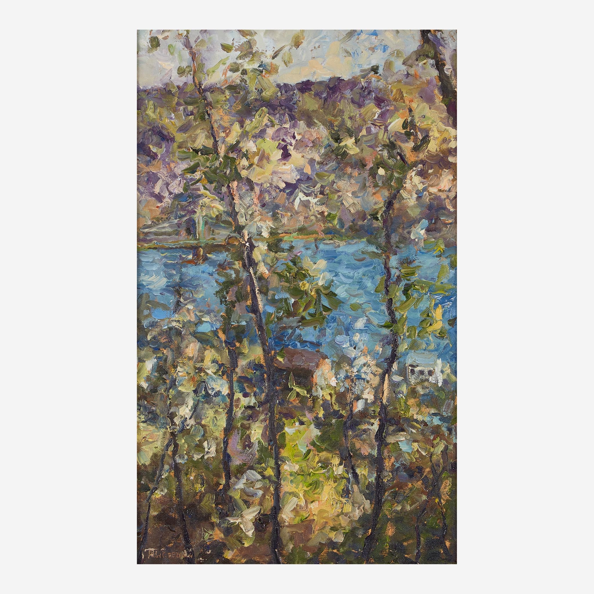 Alan Fetterman | Lumbering Along the River | MutualArt