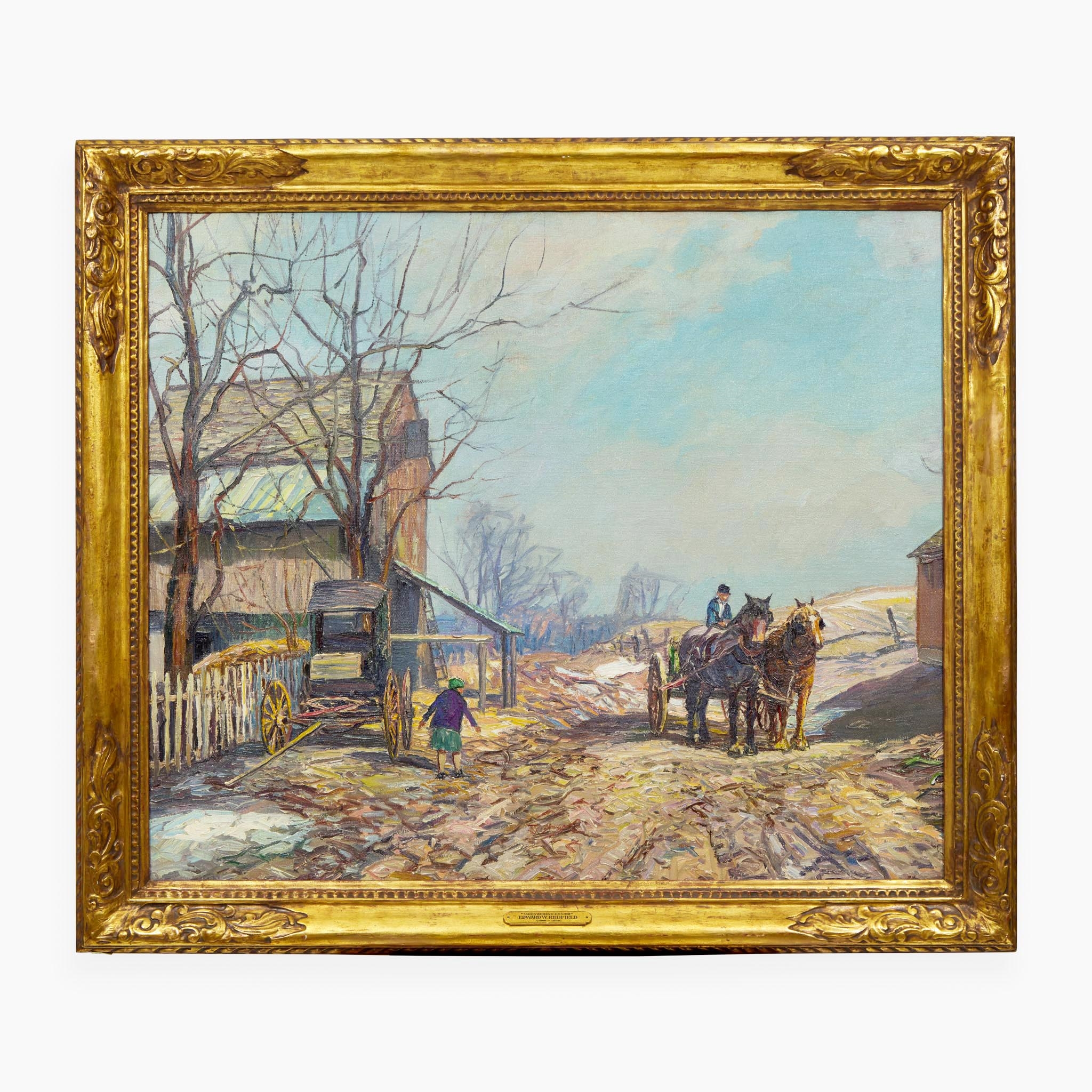 Edward Willis Redfield | When Spring Comes (Circa 1930s) | MutualArt