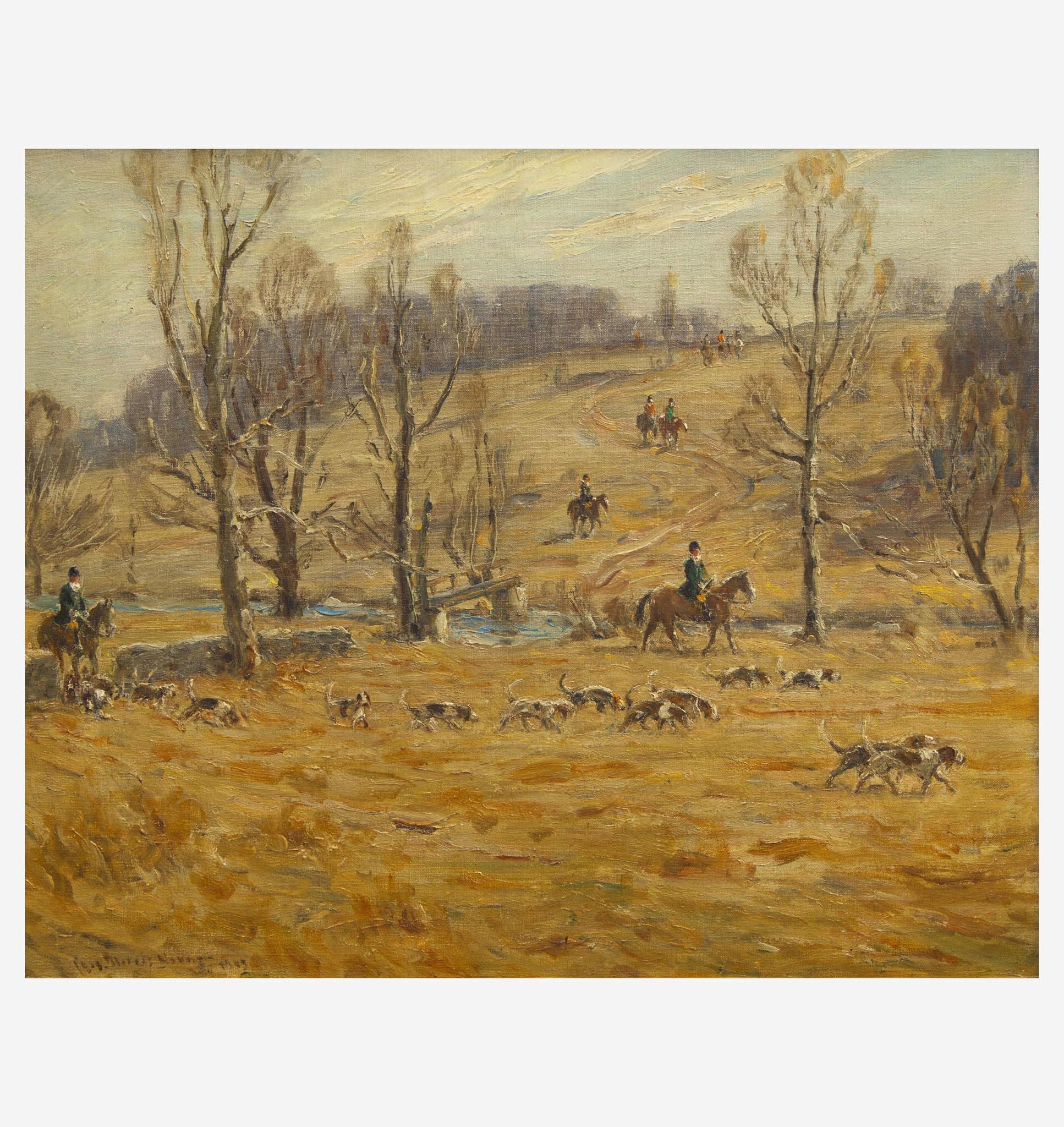 Charles Morris Young | Ridley Creek and Hunting Hill (1909) | MutualArt