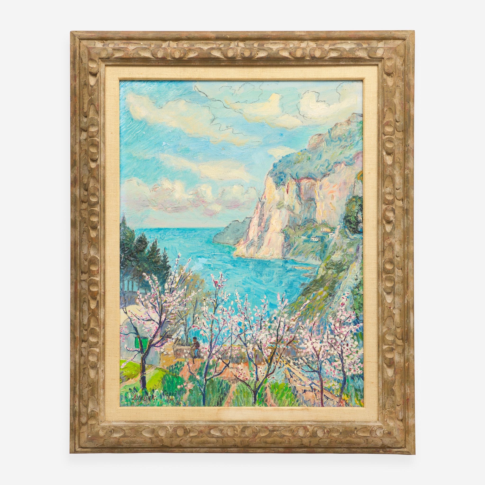 David Burliuk | Cherry Blossoms (1954) | MutualArt
