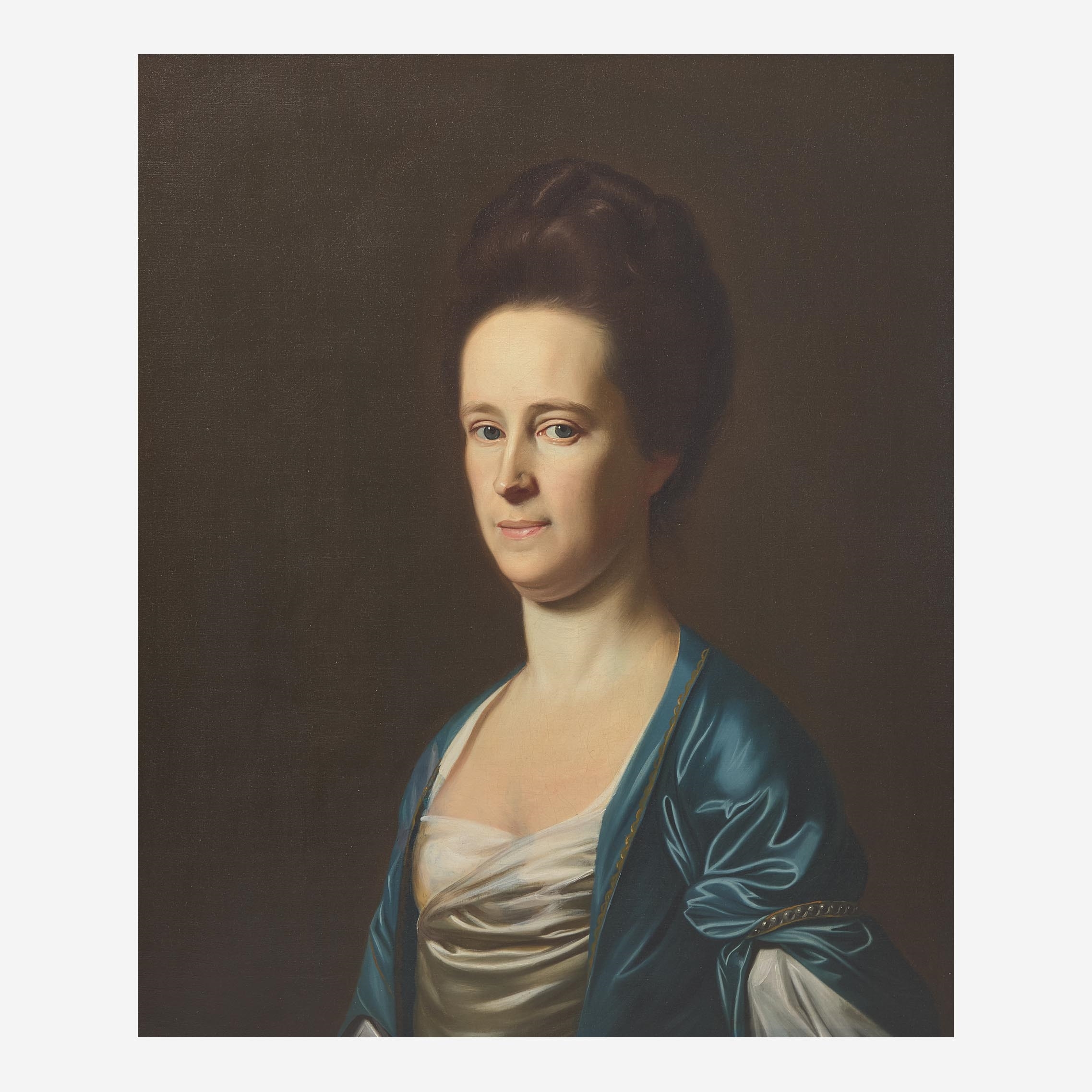 John Singleton Copley | Portrait of Mrs. Elizabeth Coffin Amory, Bust ...