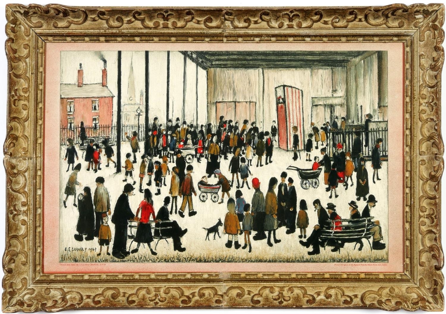 Laurence Stephen Lowry | LS LOWRY, Punch and Judy (1940s) | MutualArt