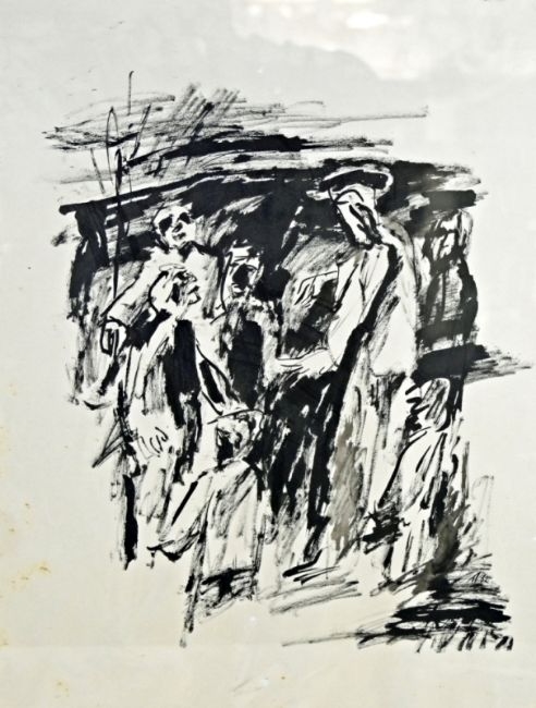 Fritz Ketz | Jesus und seine Jünger (1932) | MutualArt