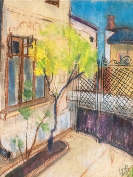 Lucia Dem Balacescu | Courtyard Corner | MutualArt