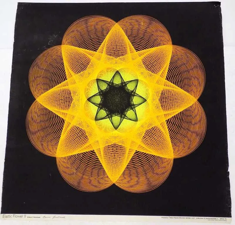 Entwurf R. Burkhardt | ELASTIC FLOWER II (1960s) | MutualArt