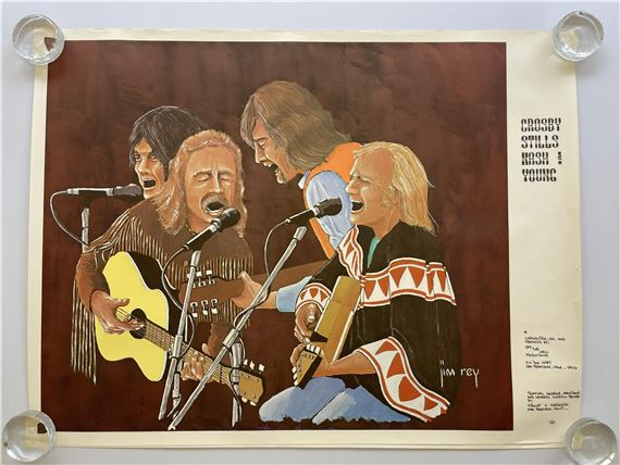 Jim Rey | THE UGLIEST ROCK POSTER IN HISTORY! (1970) | MutualArt