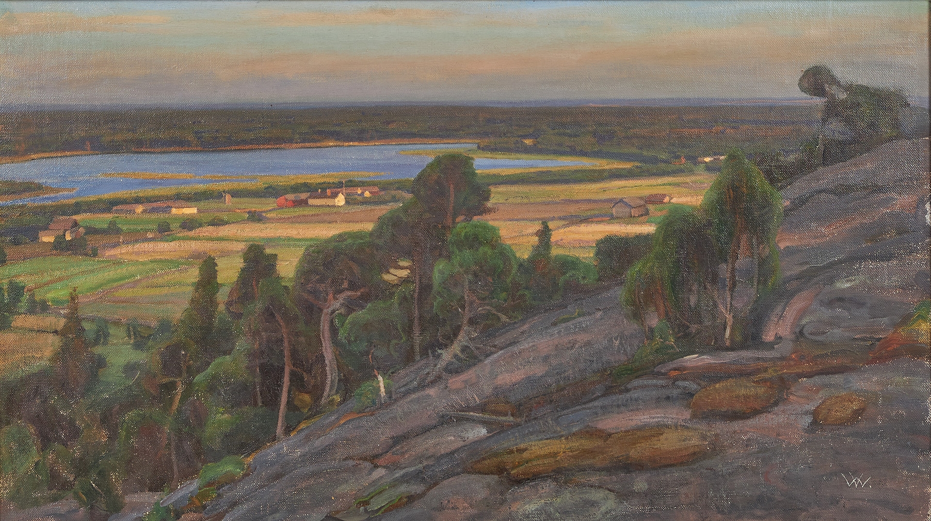 Victor Westerholm | Utsikt från Knutsboda berg | MutualArt