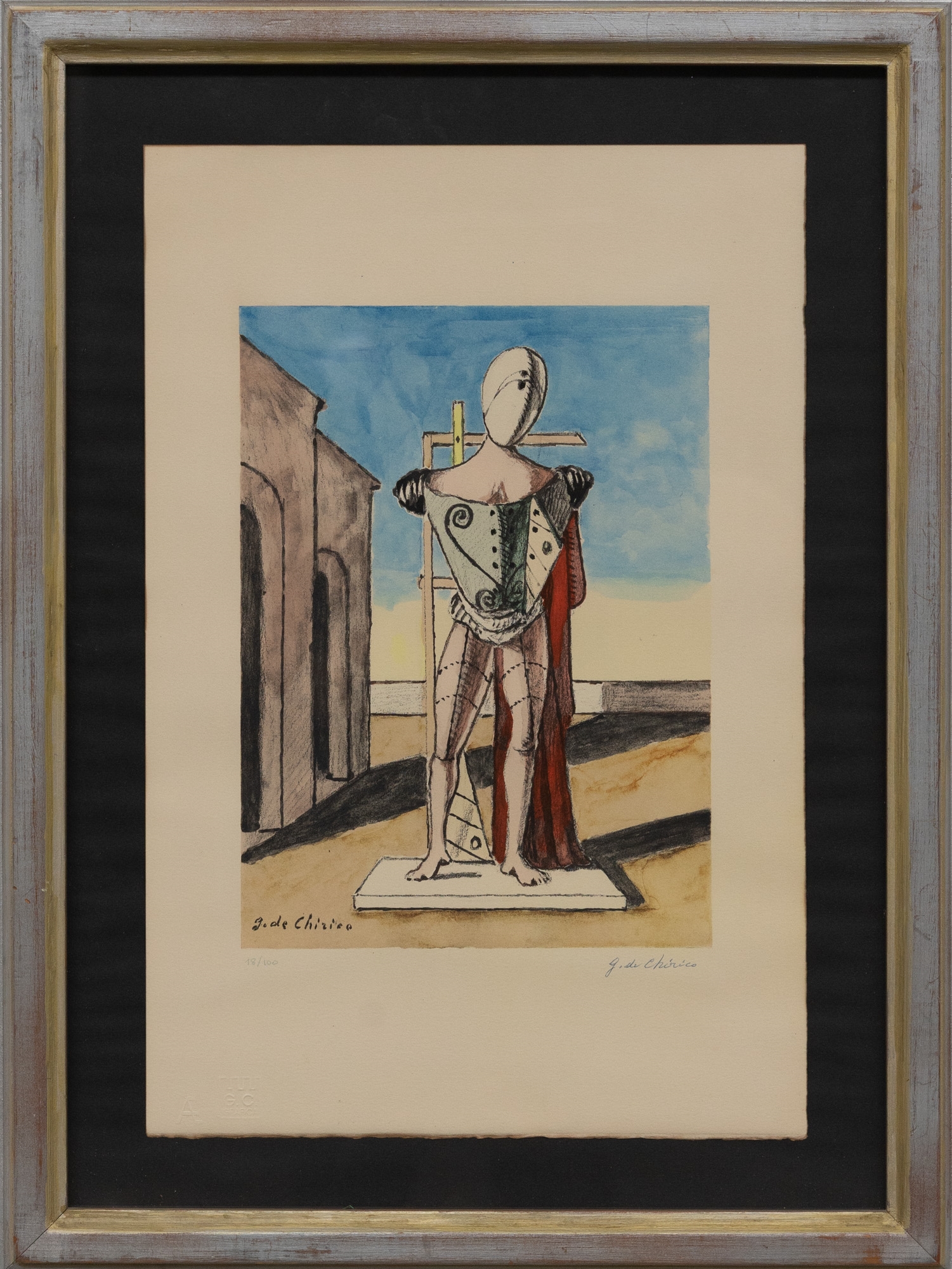 Giorgio de Chirico | Manichino metafisico (1977) | MutualArt