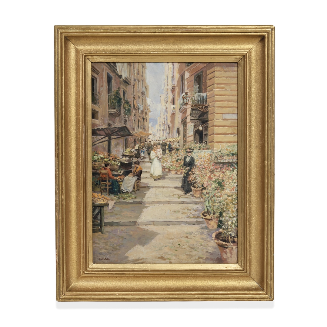 Attilio Pratella | Gradoni di Chiaia Naples | MutualArt