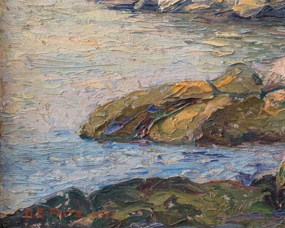 Henry Eugene Fritz | Boothbay Harbor (1921) | MutualArt
