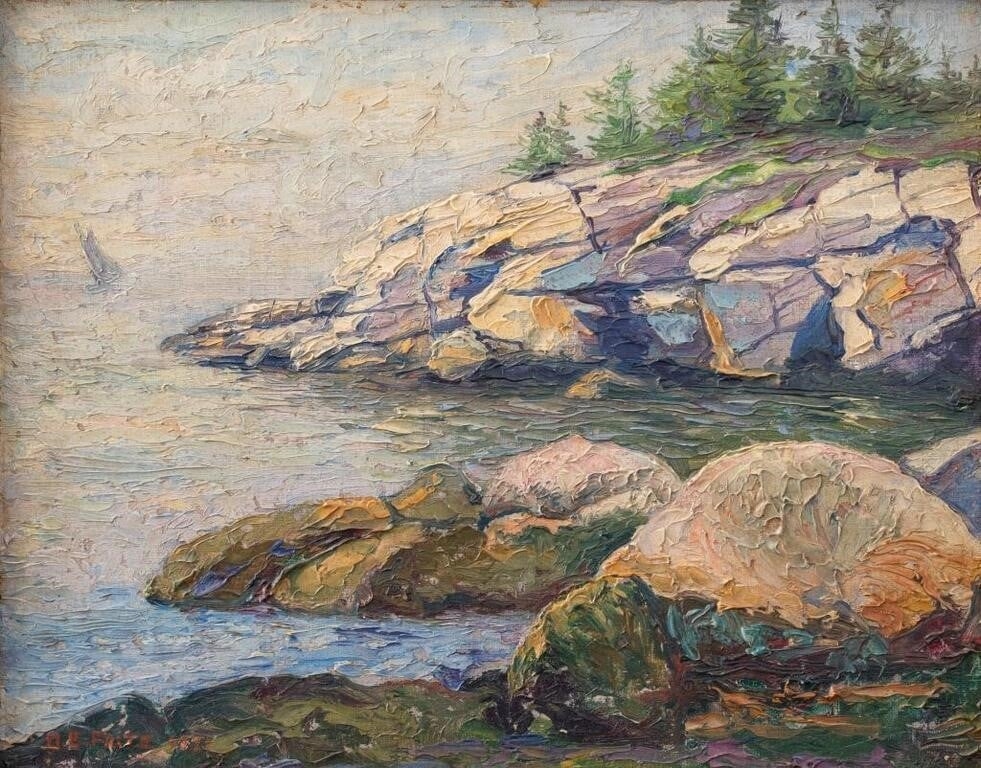Henry Eugene Fritz | Boothbay Harbor (1921) | MutualArt