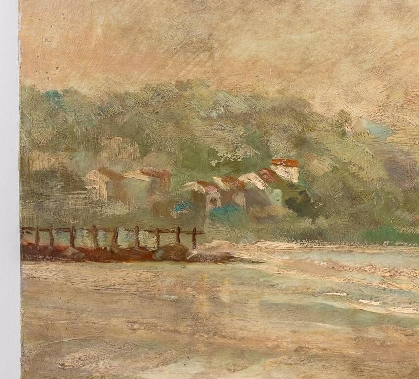 Claude Cahill Cooper | Beach Scene | MutualArt