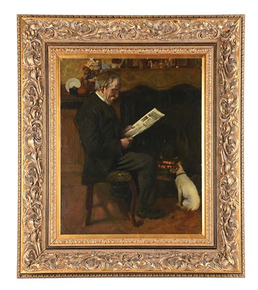 Charles Spencelayh | OLD FRIENDS (Circa 1930) | MutualArt