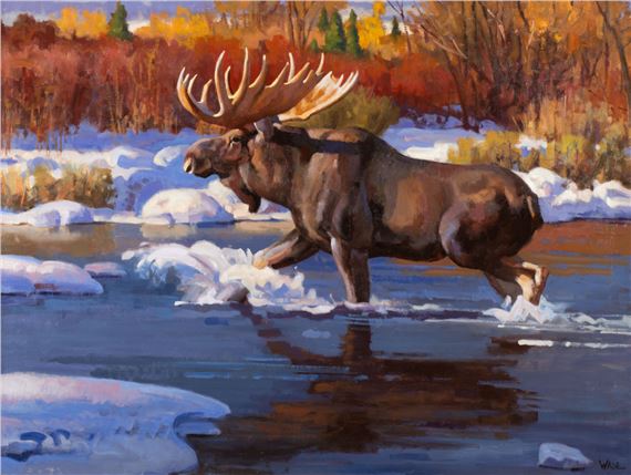 Dave Wade | Heading Upstream | MutualArt