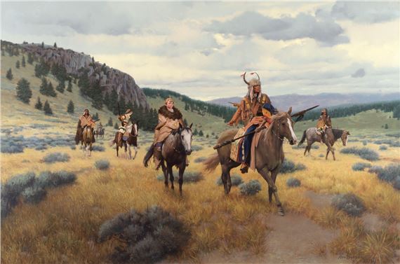 Ken Laager | Blackfoot Adoption (1996) | MutualArt